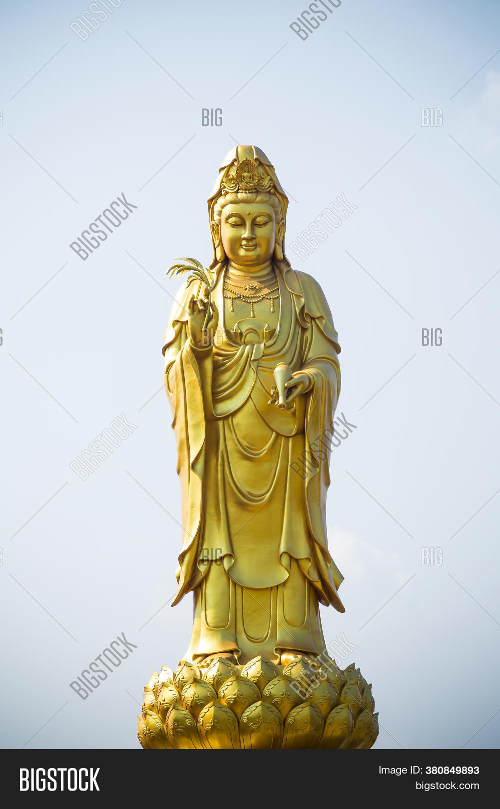 Golden Statue Goddess Image & Photo (Free Trial) | Bigstock