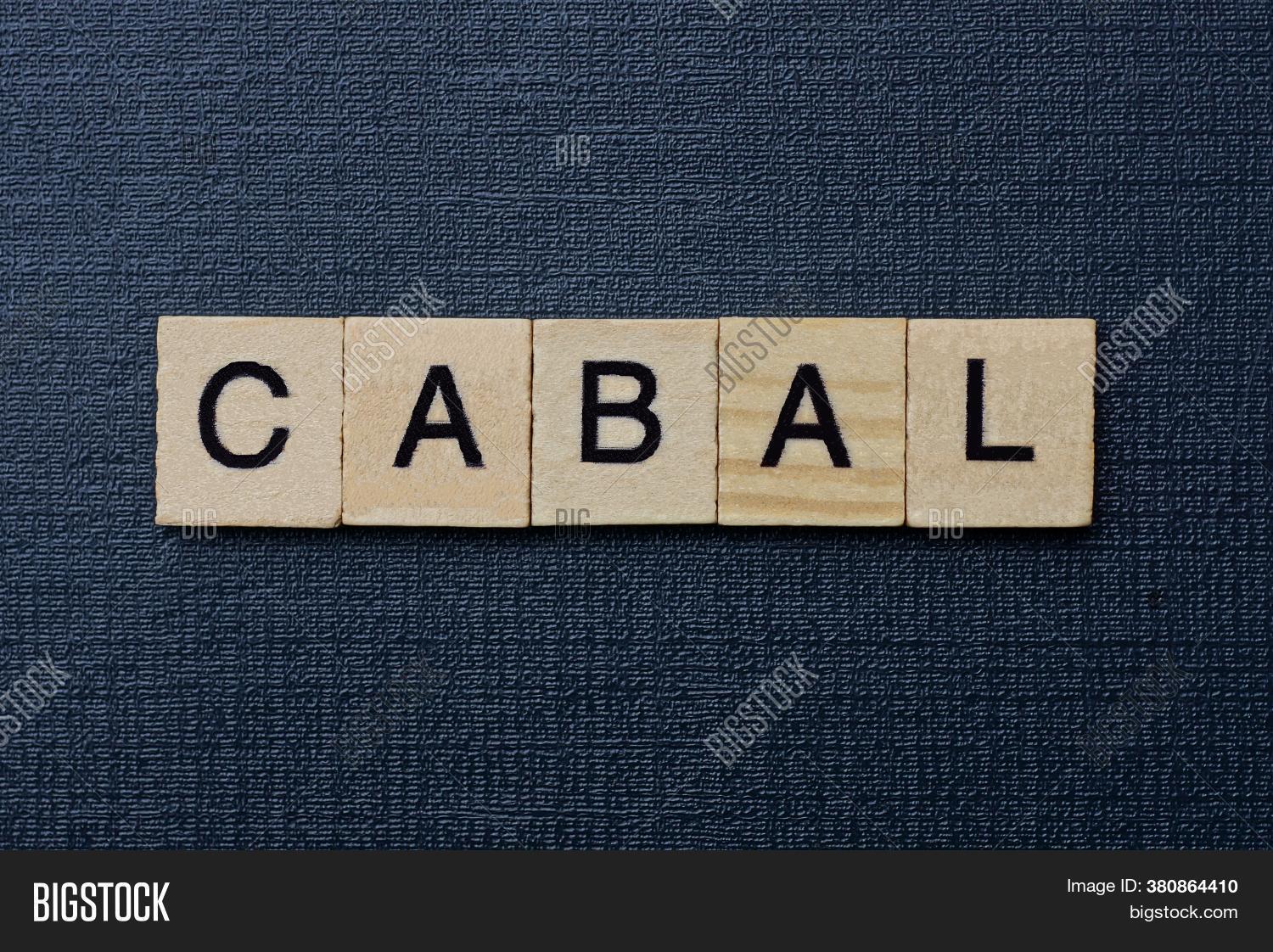 Gray Word Cabal Small Image & Photo (Free Trial) | Bigstock