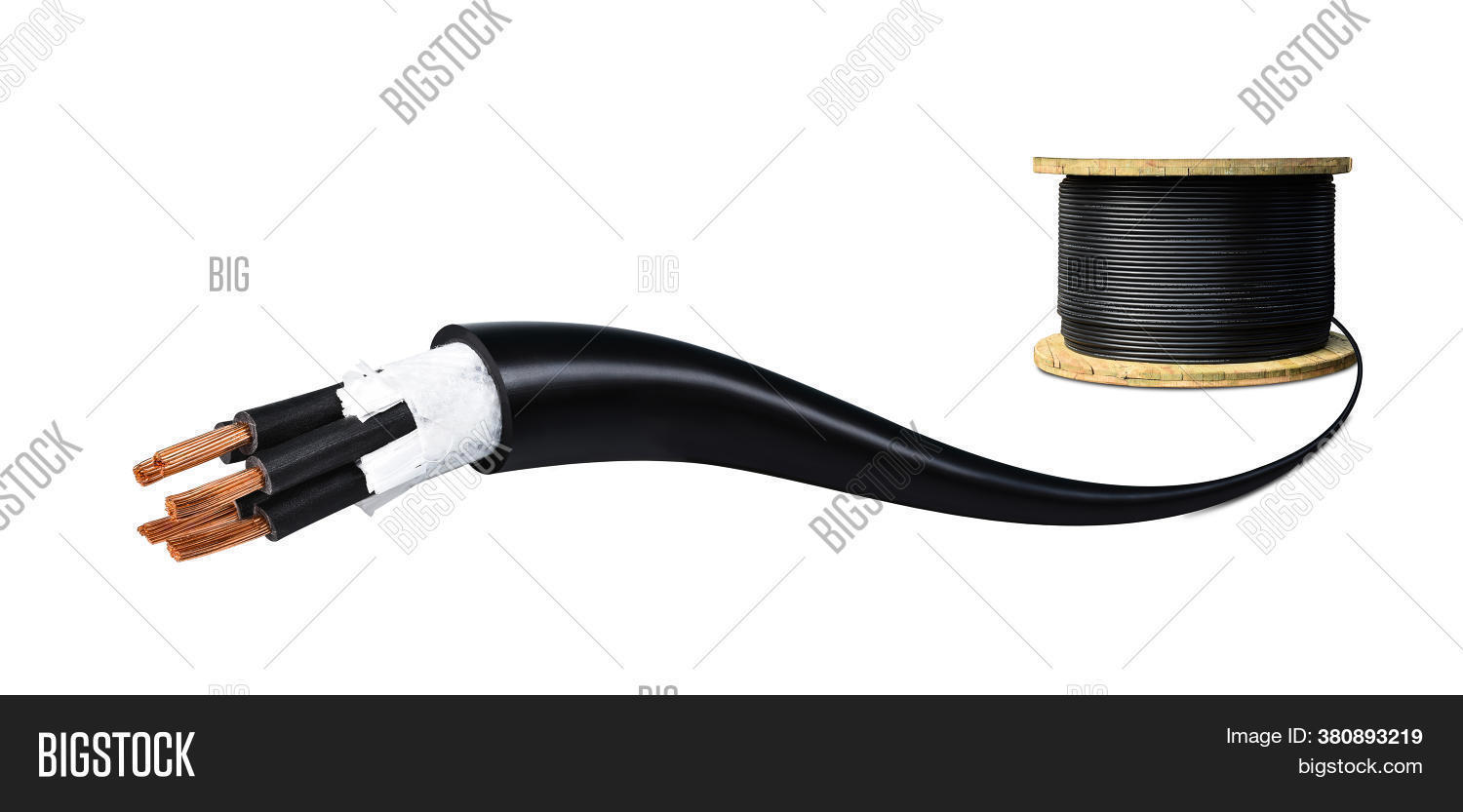 Electric Cable On Image & Photo (Free Trial) | Bigstock