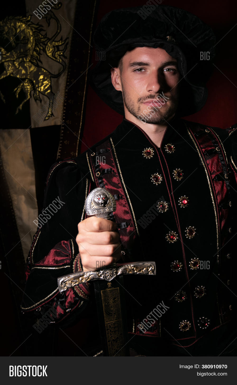 Portrait Handsome King Image & Photo (Free Trial) | Bigstock