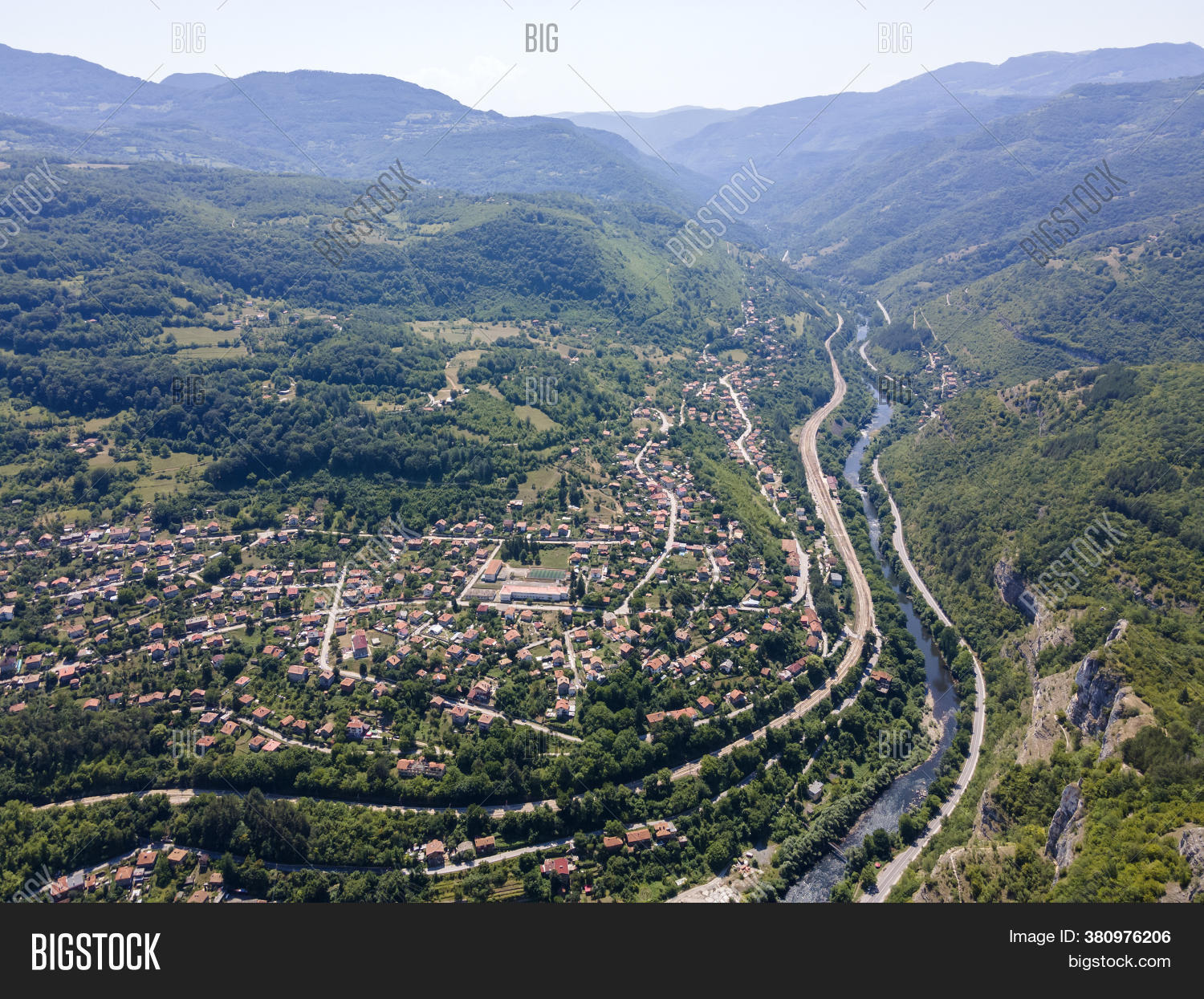 Aerial View Iskar Image & Photo (Free Trial) | Bigstock