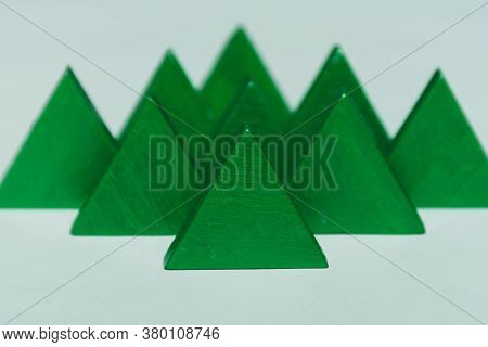 Bright Green Triangle Image & Photo (Free Trial) | Bigstock
