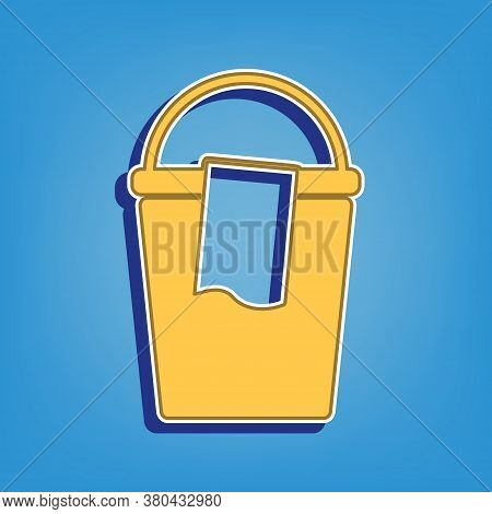 Bucket Rag Sign. Vector & Photo (Free Trial) | Bigstock