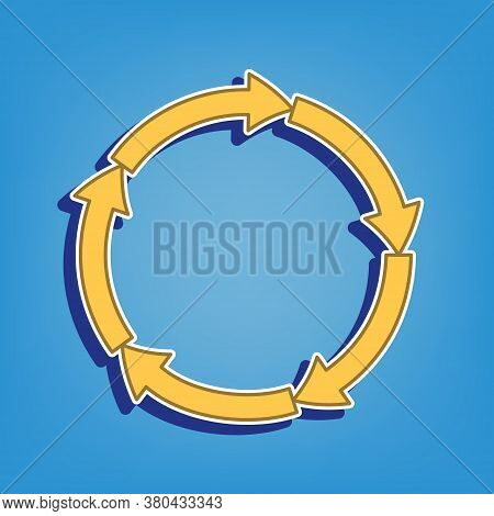 Circular Arrows Sign Vector & Photo (Free Trial) | Bigstock