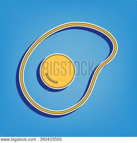 Omelet Sign. Flat Vector & Photo (Free Trial) | Bigstock