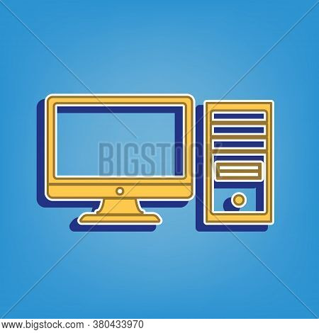 Computer Sign Vector & Photo (Free Trial) | Bigstock
