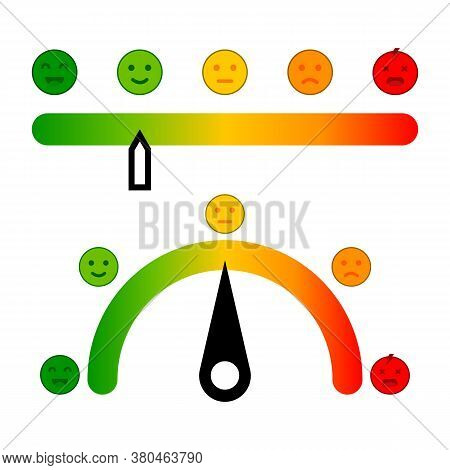 Color Scale Arrow. Vector & Photo (Free Trial) | Bigstock