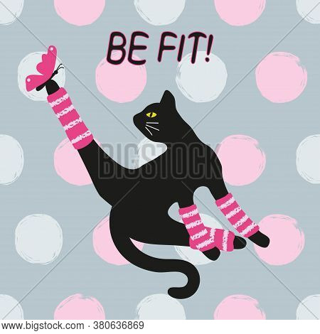 Cute Cartoon Cat Vector & Photo (Free Trial) | Bigstock