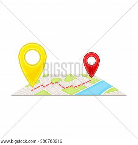 Map Destination Point Vector & Photo (Free Trial) | Bigstock