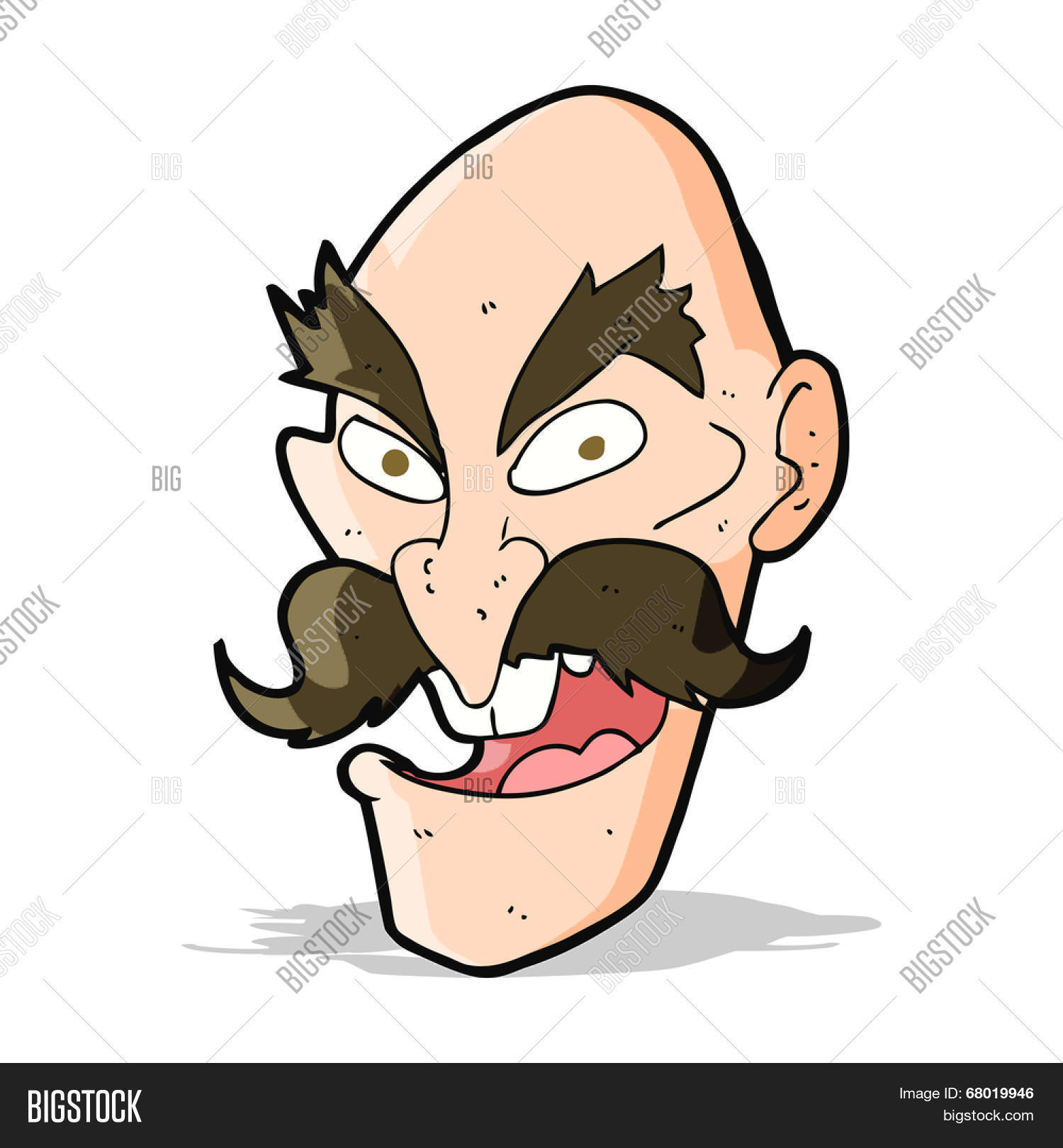 Cartoon Evil Old Man Vector & Photo (Free Trial) | Bigstock