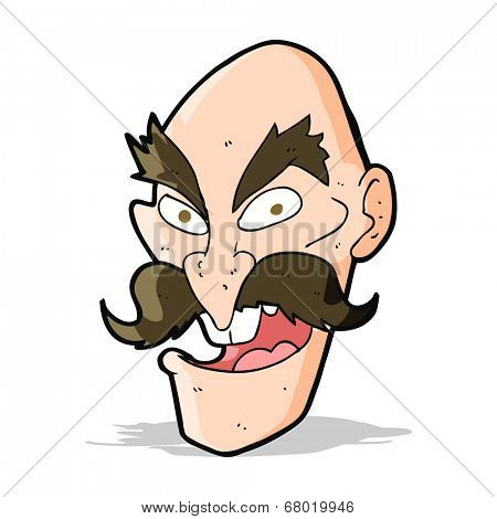 Cartoon Evil Old Man Vector & Photo (Free Trial) | Bigstock