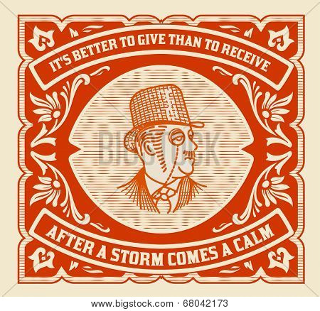 Retro Card Design Vector & Photo (Free Trial) | Bigstock