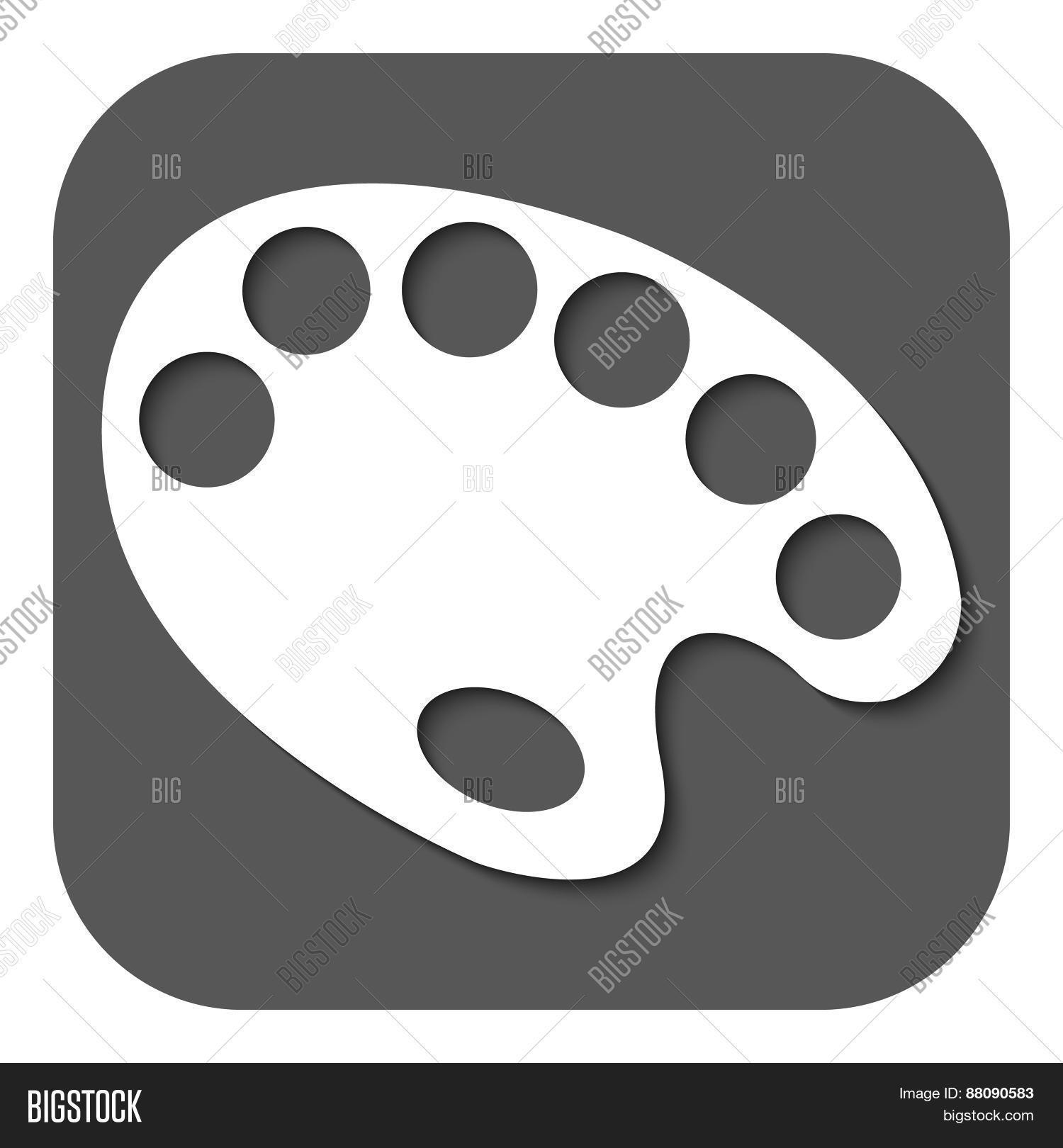 Palette Icon Vector & Photo (Free Trial) | Bigstock