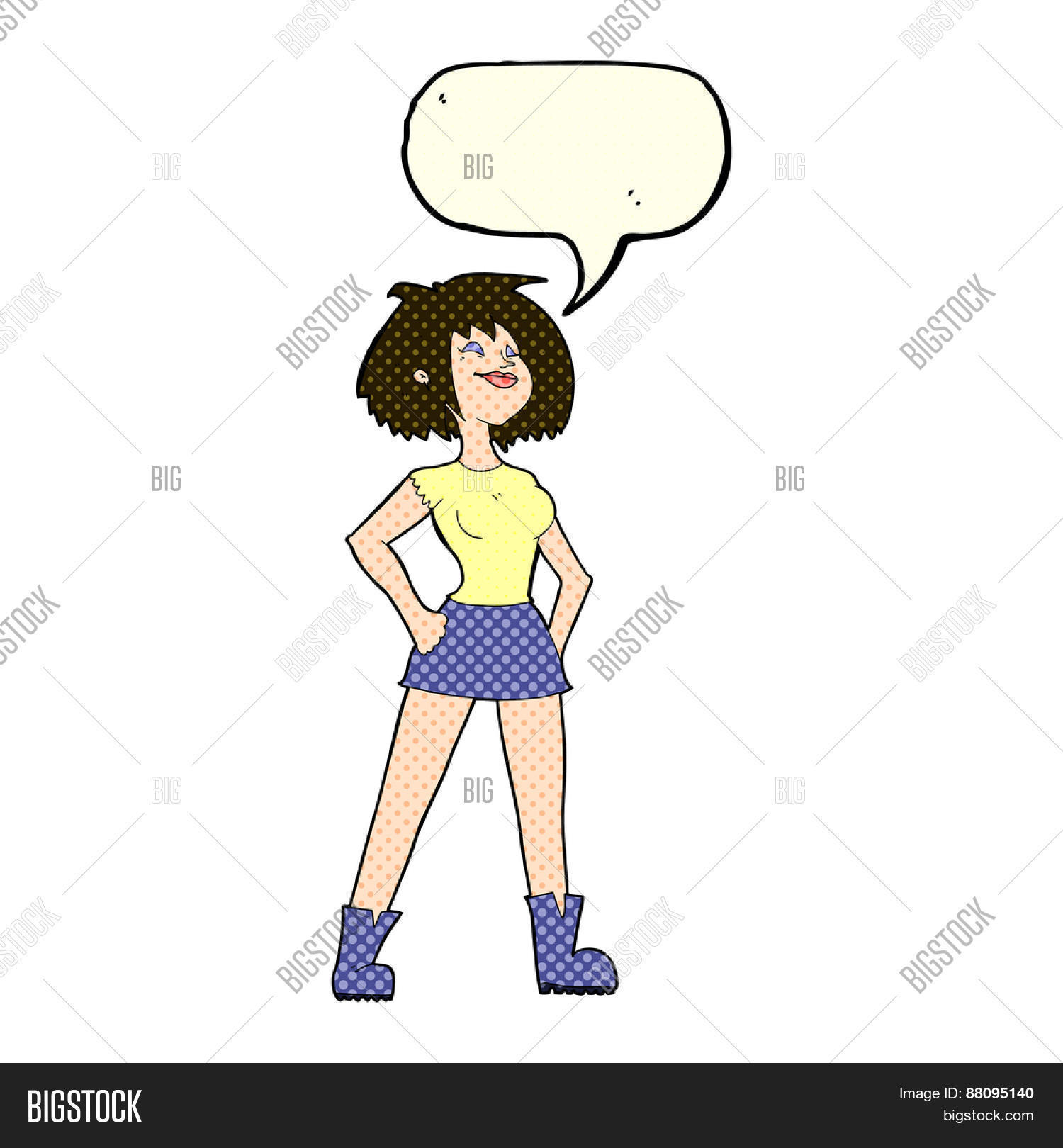 Cartoon Confident Vector & Photo (Free Trial) | Bigstock