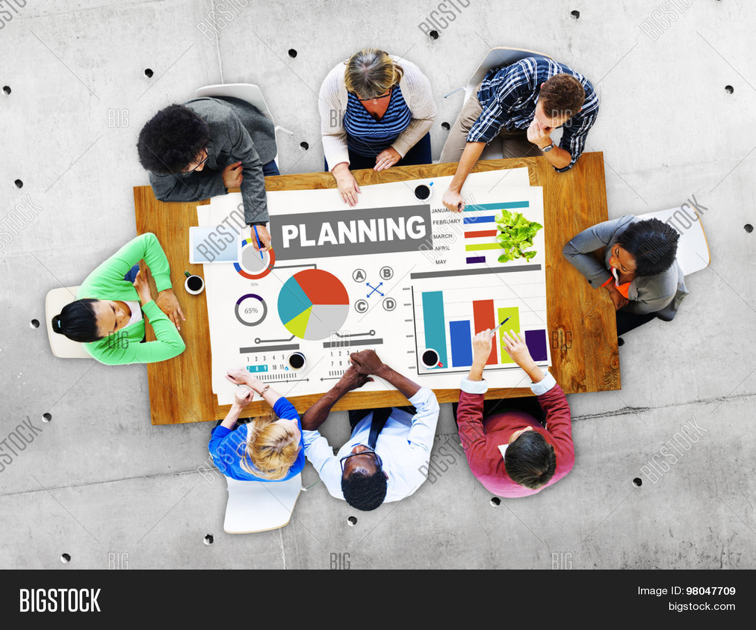 Planning Bar Graph Image & Photo (Free Trial) | Bigstock