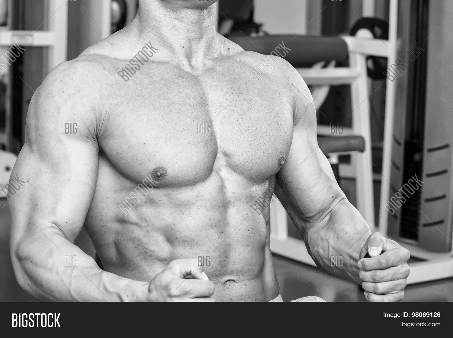 Muscular Man Working Image & Photo (Free Trial) | Bigstock