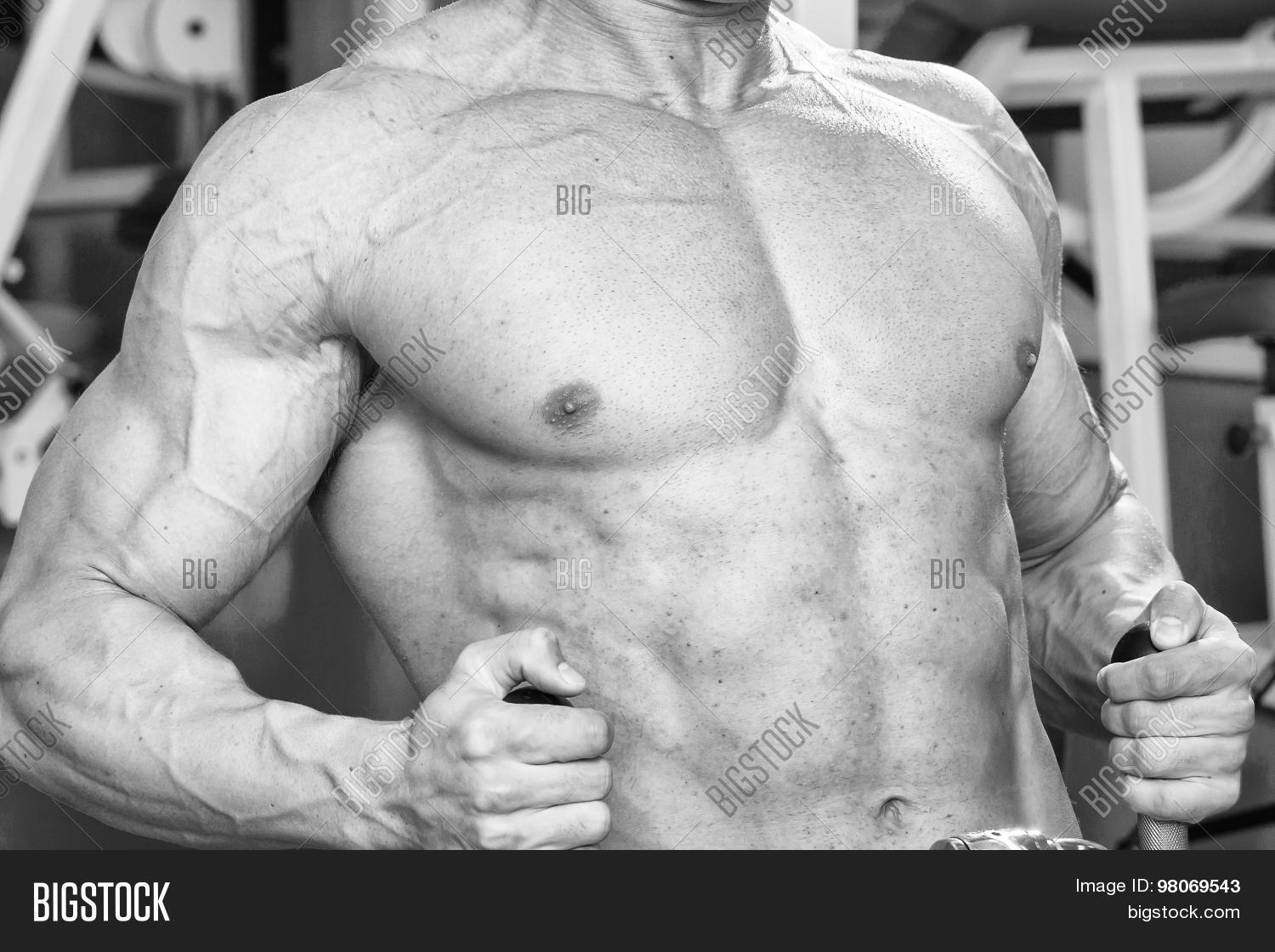 Muscular Man Working Image & Photo (Free Trial) | Bigstock