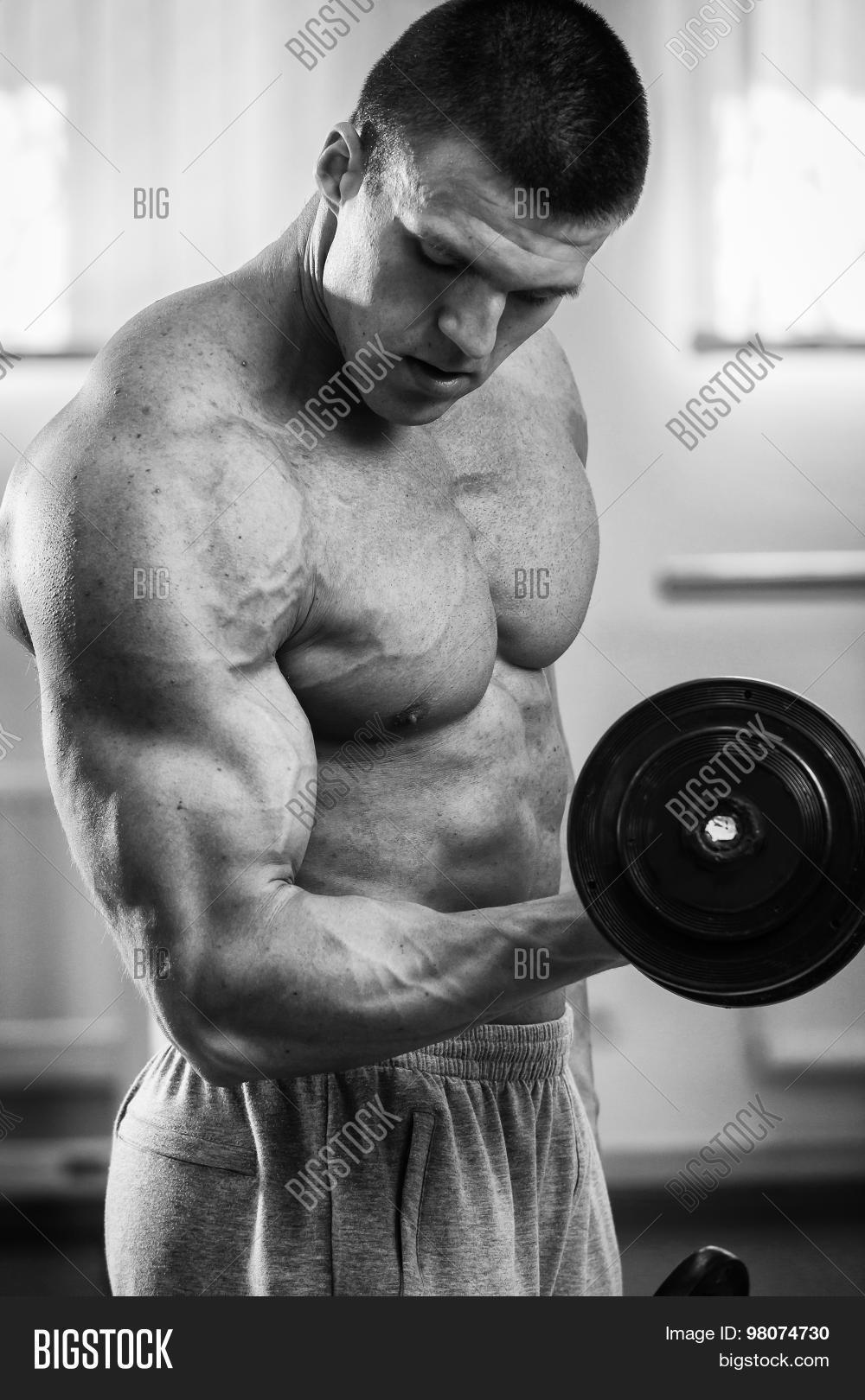 Muscular Guy Working Image & Photo (Free Trial) | Bigstock