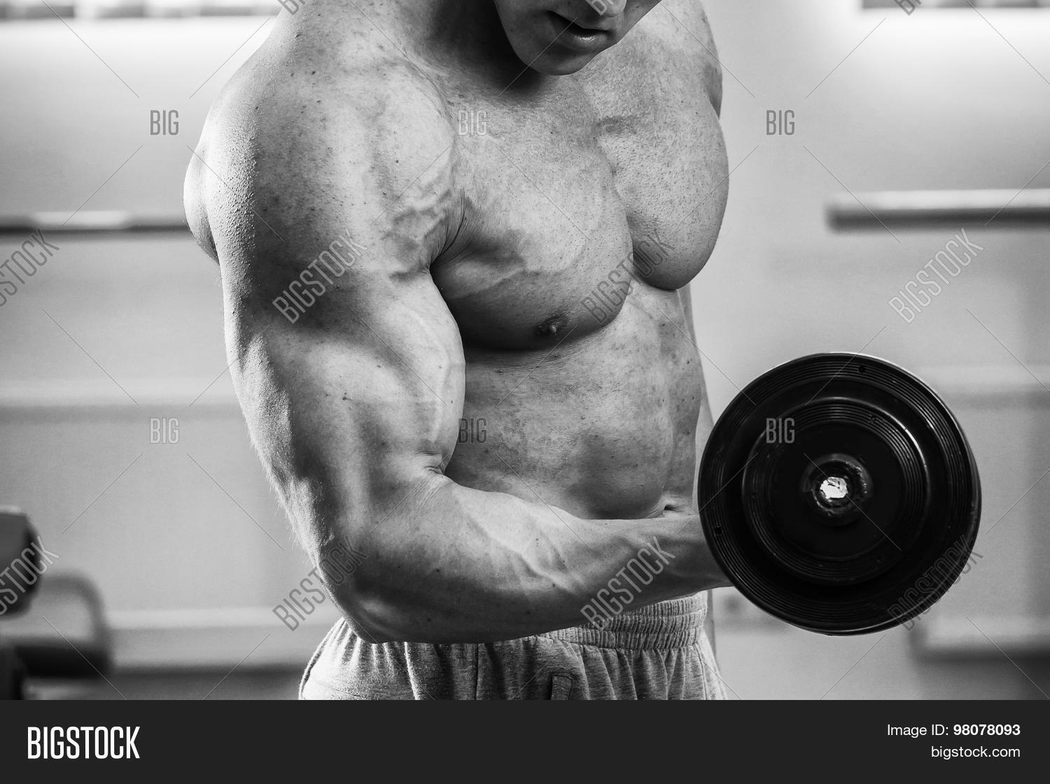 Muscular Guy Working Image & Photo (Free Trial) | Bigstock