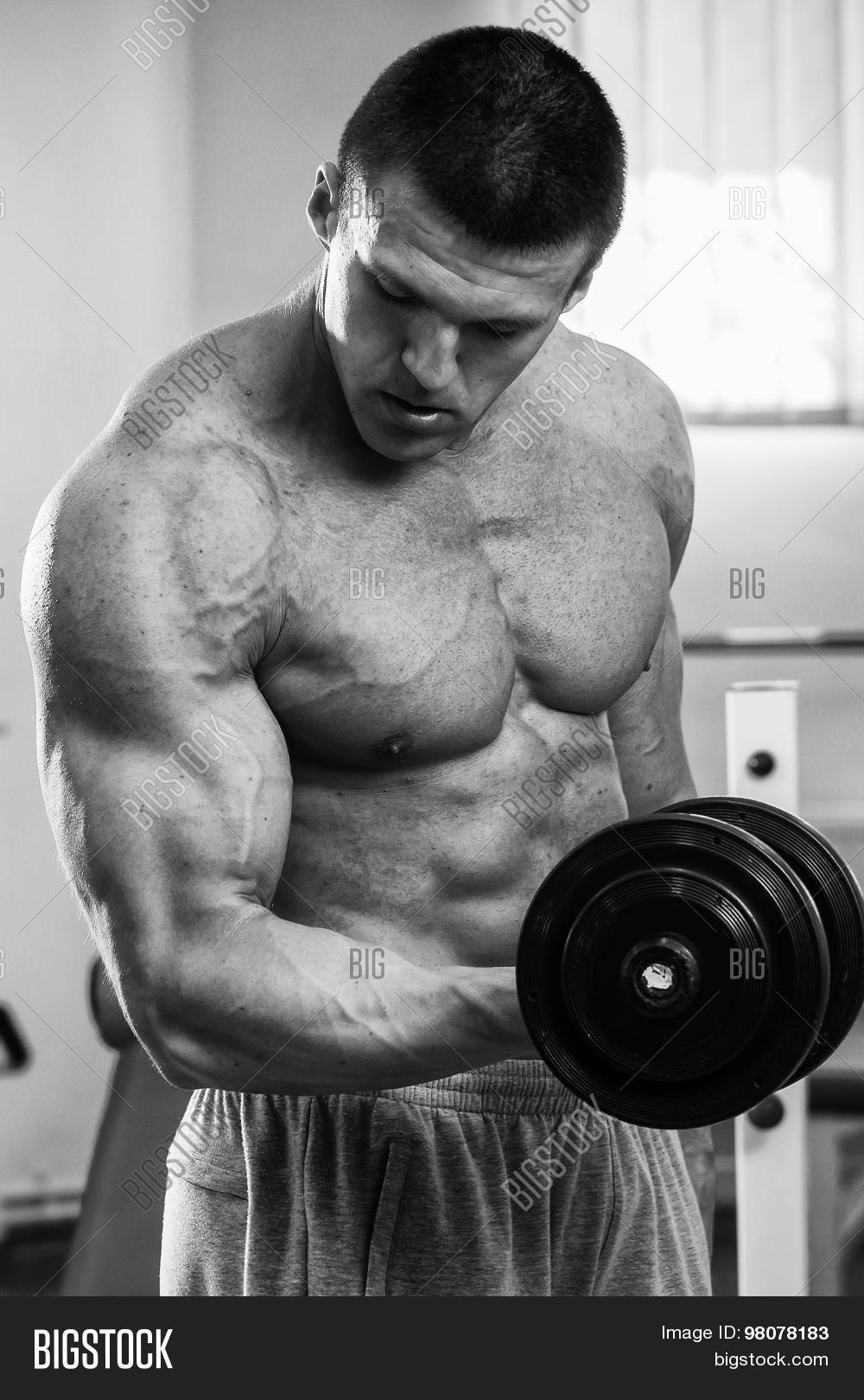 Muscular Guy Working Image & Photo (Free Trial) | Bigstock