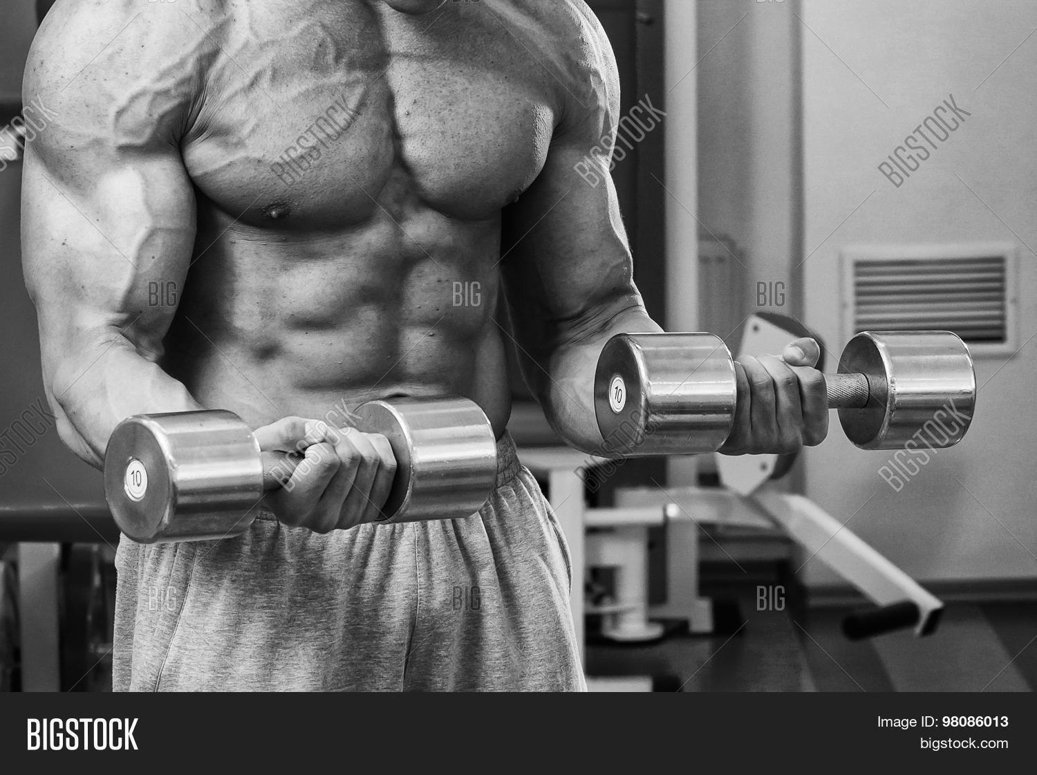 Muscular Guy Working Image & Photo (Free Trial) | Bigstock