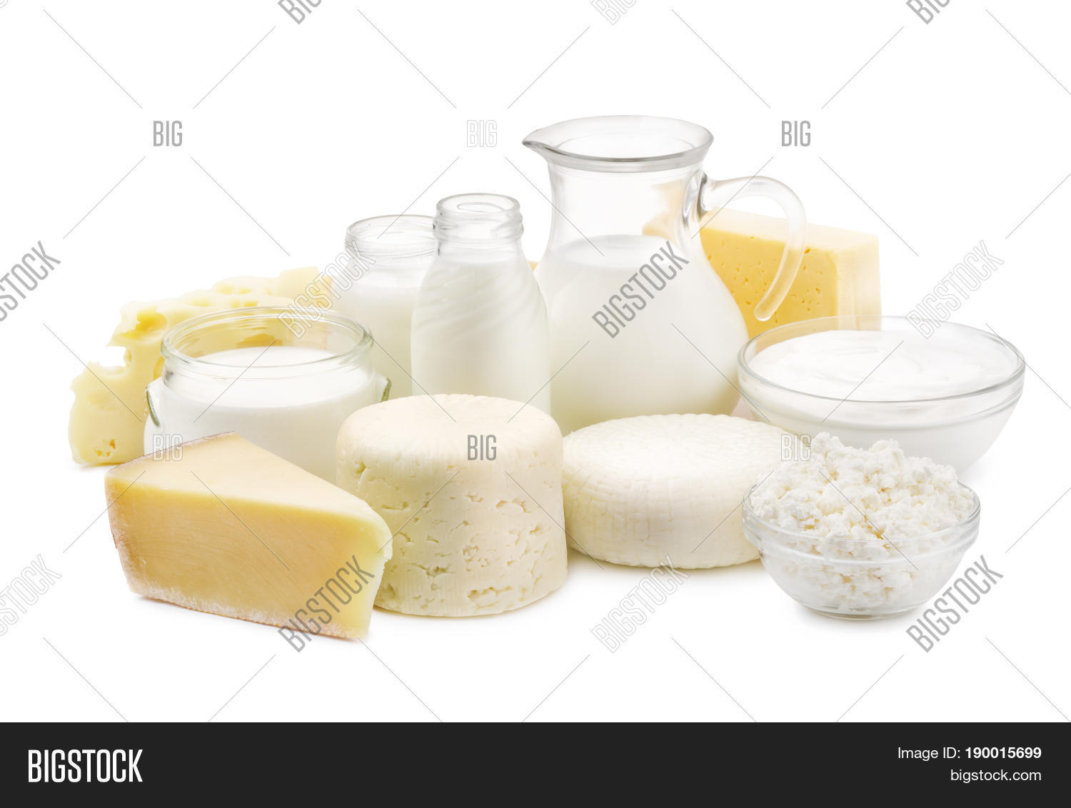 Fresh Dairy Products Image & Photo (Free Trial) | Bigstock