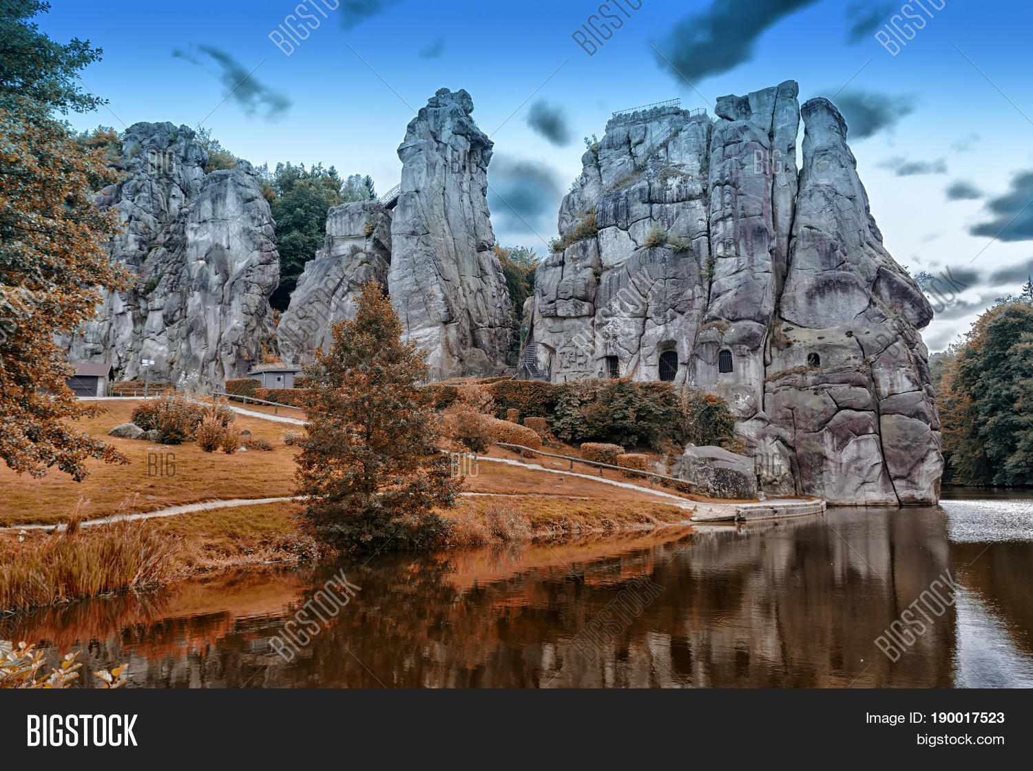 Imagen y foto Externsteine (prueba gratis) | Bigstock