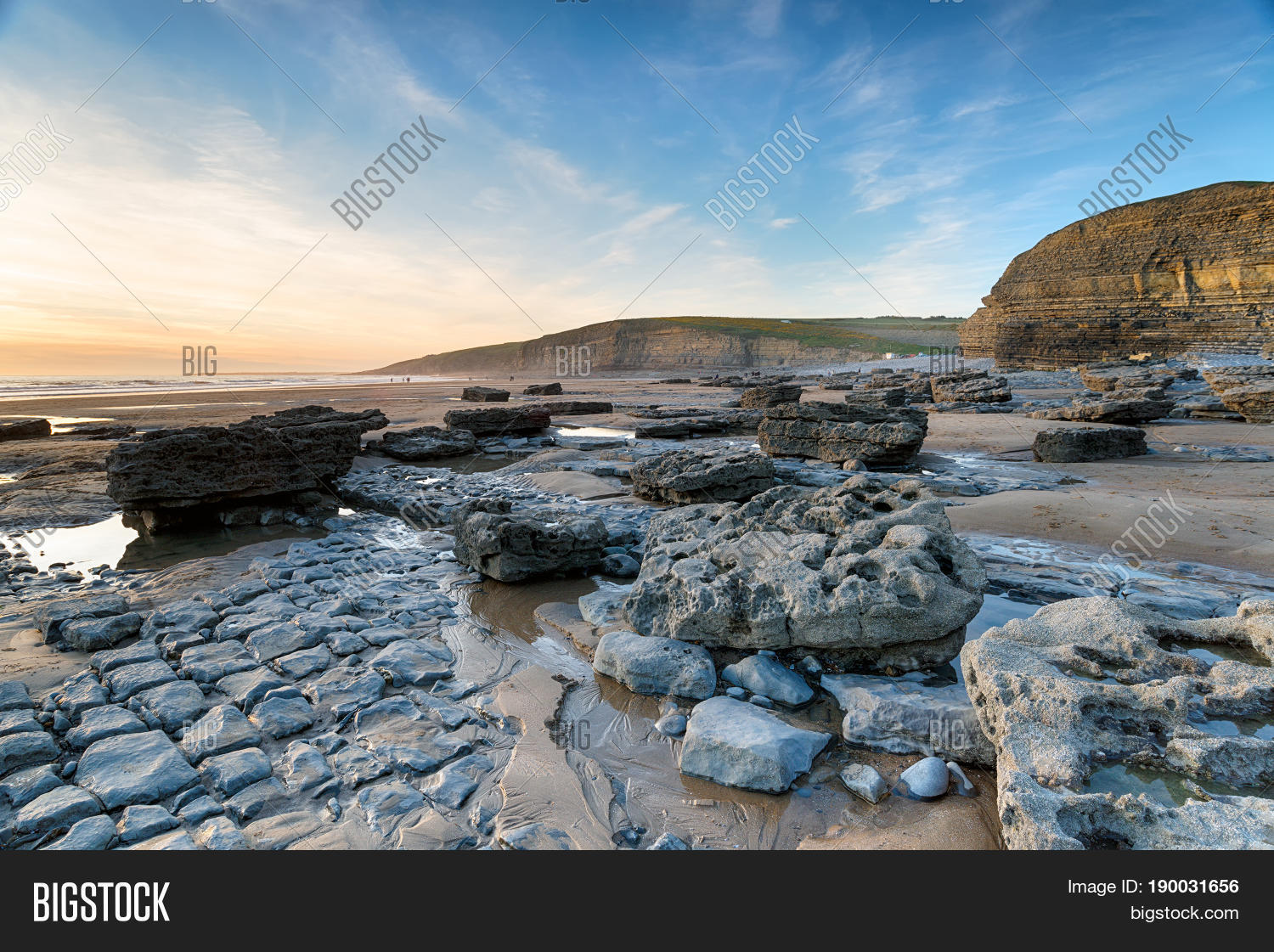 Dunraven Bay Wales Image & Photo (Free Trial) | Bigstock