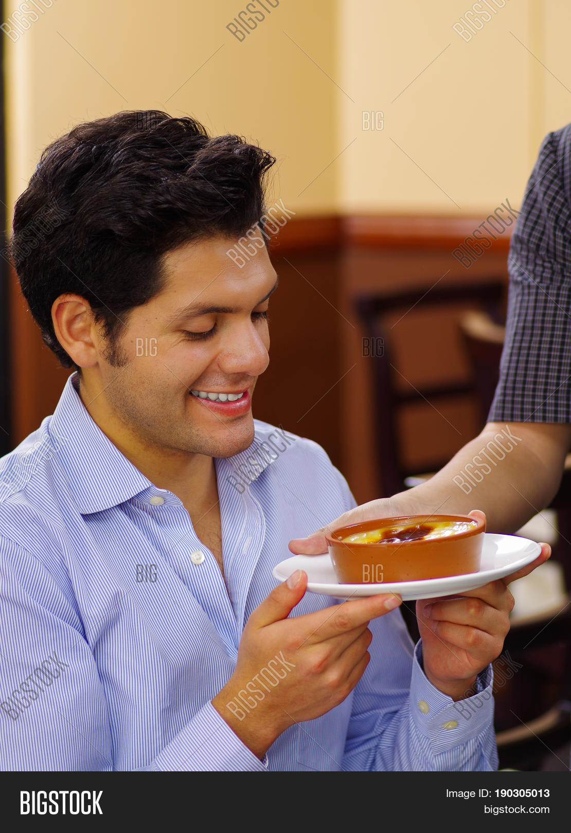 Handsome Man Going Eat Image & Photo (Free Trial) | Bigstock