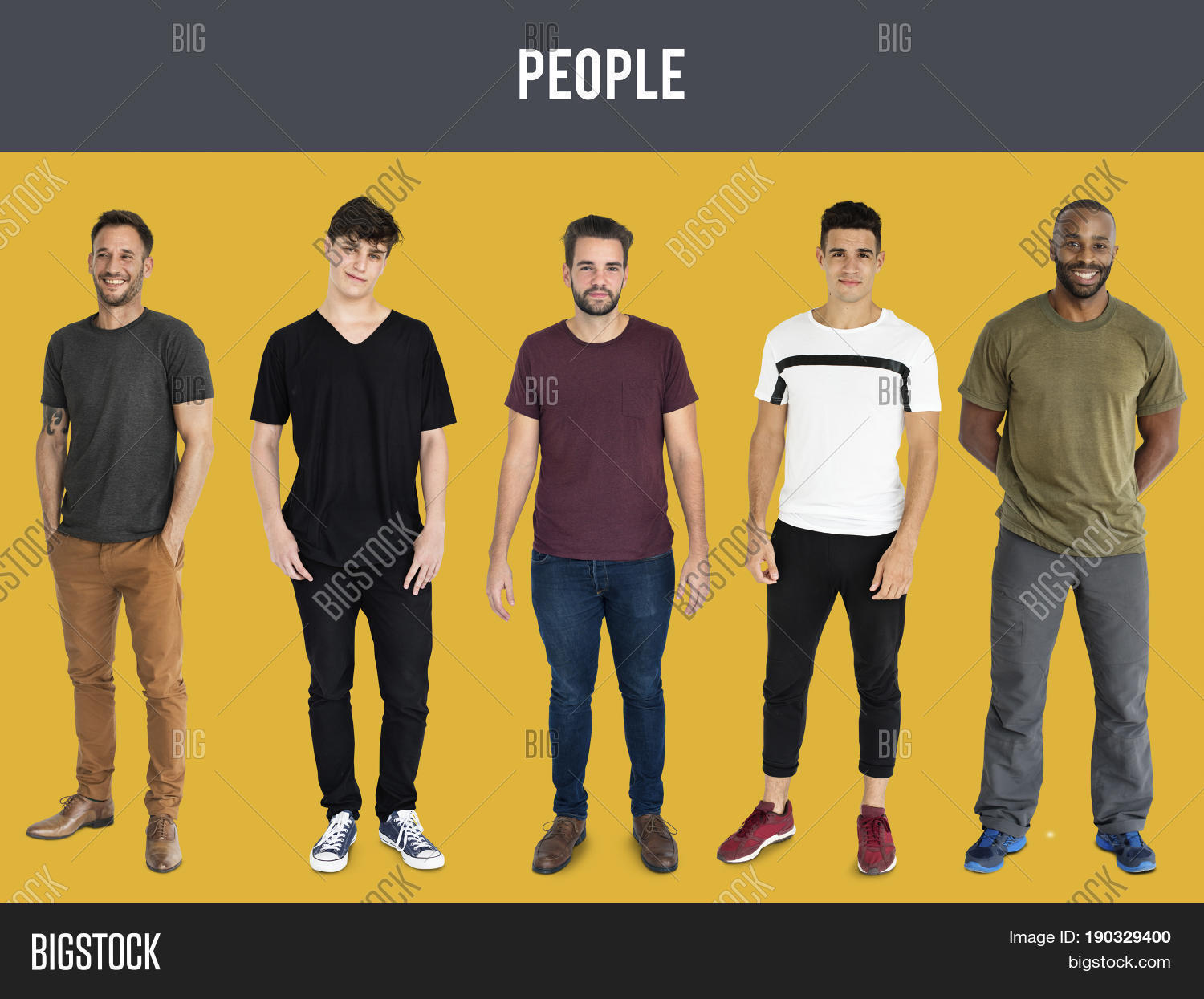 Group Men Smiling Image & Photo (Free Trial) | Bigstock