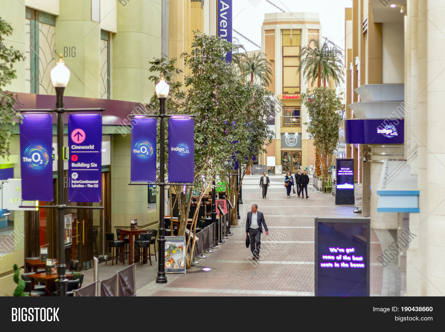 Interior O2 Arena Bars Image & Photo (Free Trial) | Bigstock