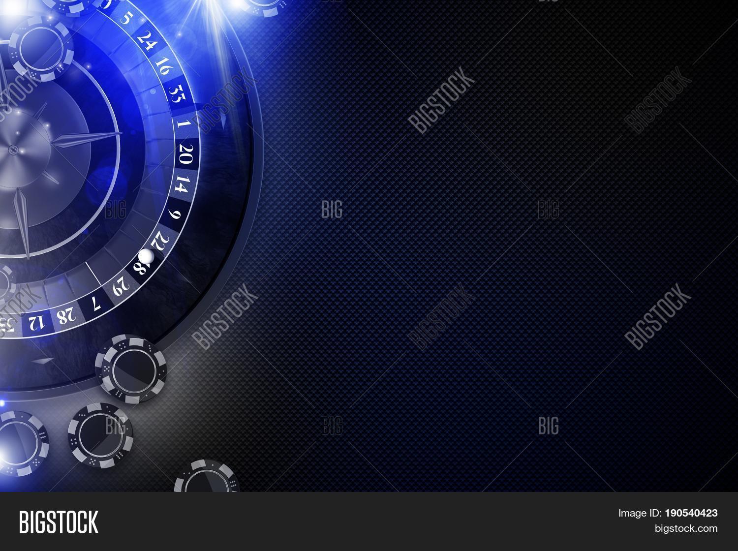 Glowing Blue Roulette Image & Photo (Free Trial) | Bigstock