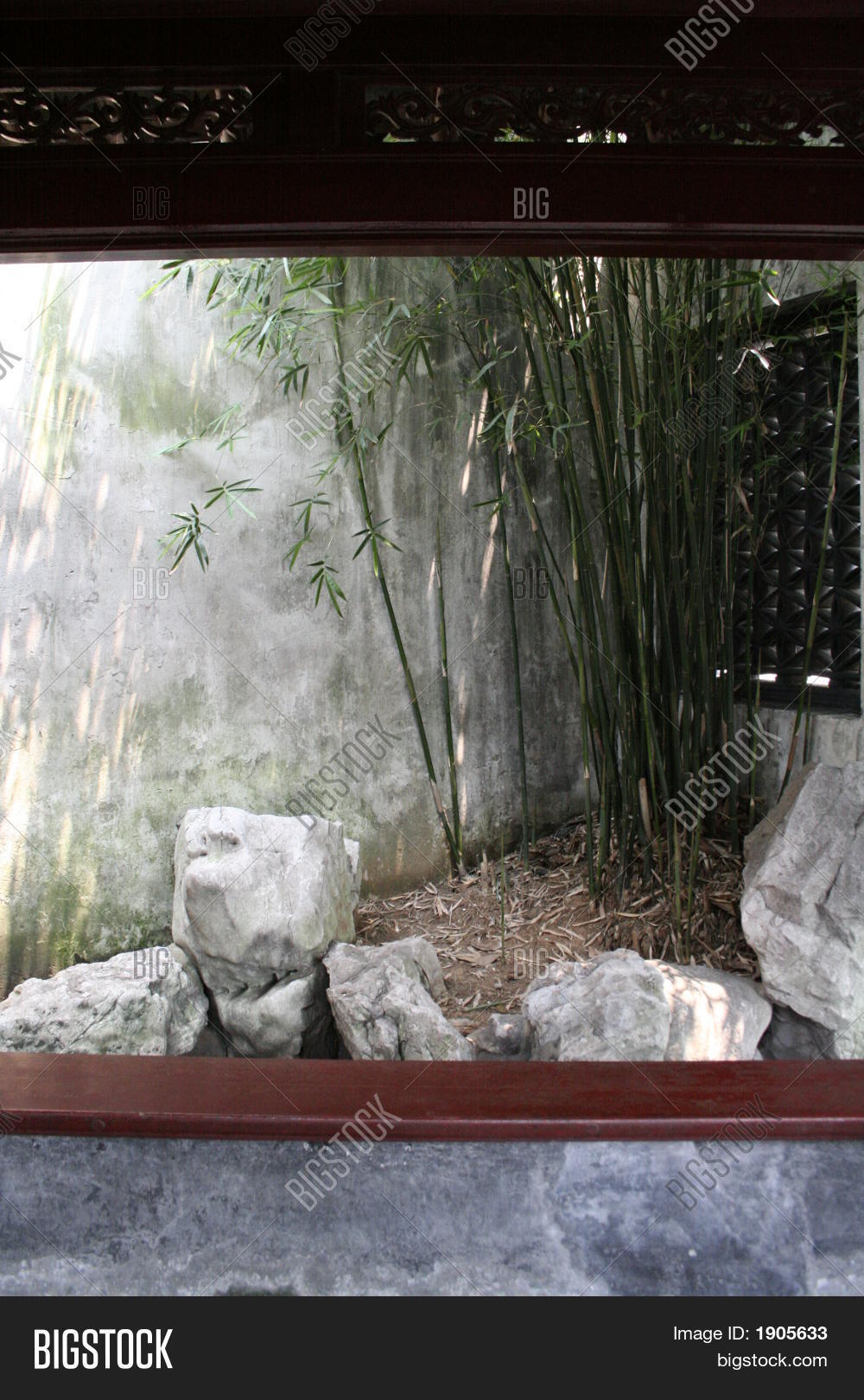 Bamboo & Rock Garden Image & Photo (Free Trial) | Bigstock