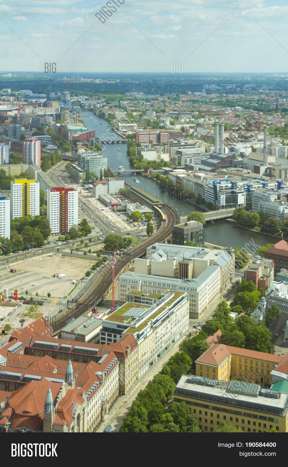 Aerial View Berlin Image & Photo (Free Trial) | Bigstock