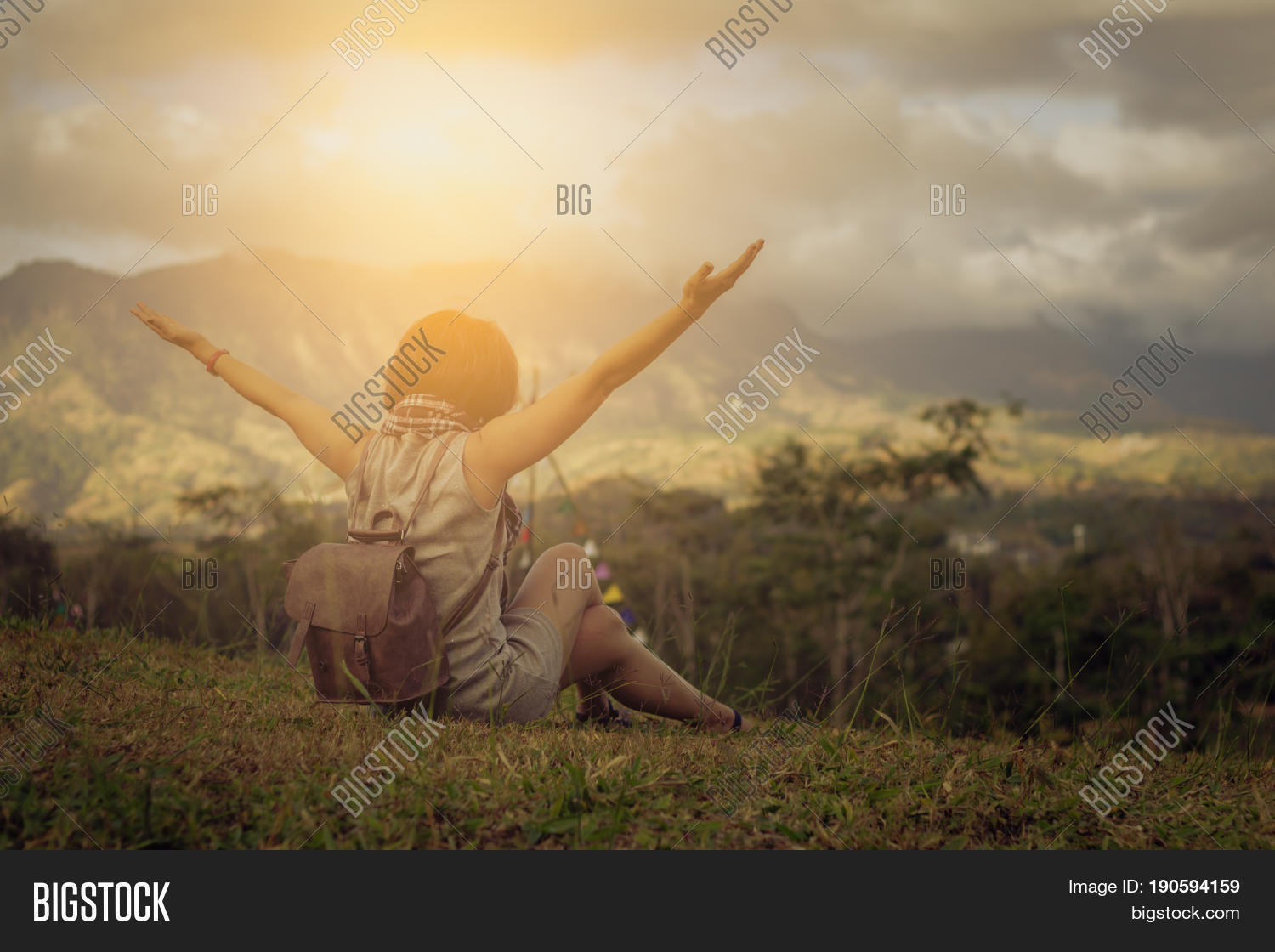 Carefree Happy Woman Image & Photo (Free Trial) | Bigstock