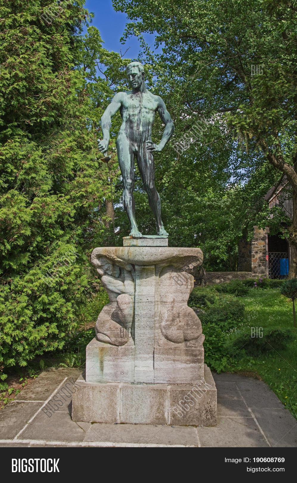 Photo Shows Old Statue Image & Photo (Free Trial) | Bigstock