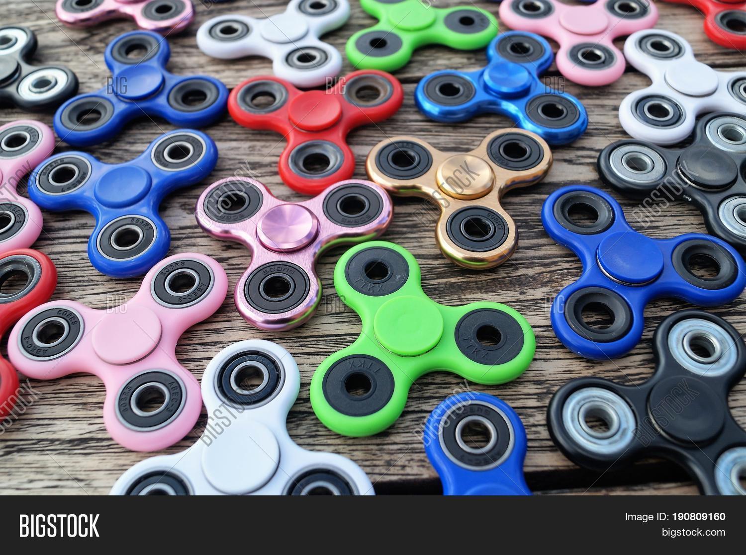 Fidget Spinners. Image & Photo (Free Trial) | Bigstock