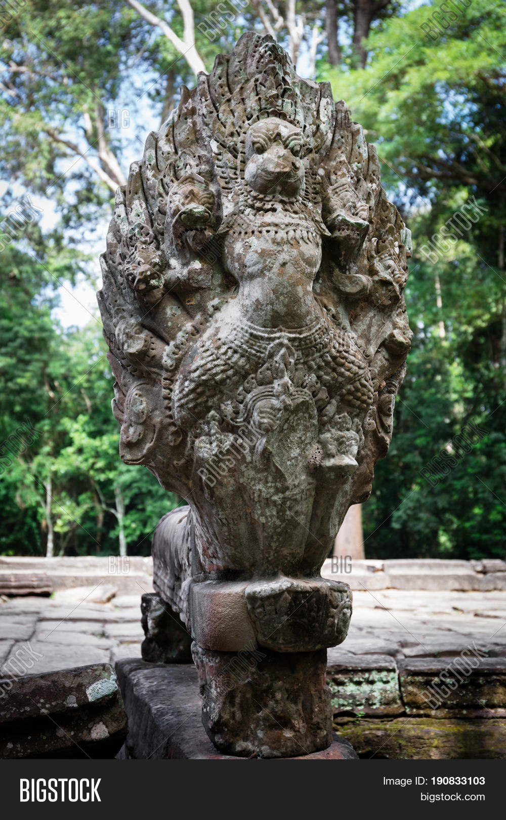 Older Naga Statue, Image & Photo (Free Trial) | Bigstock