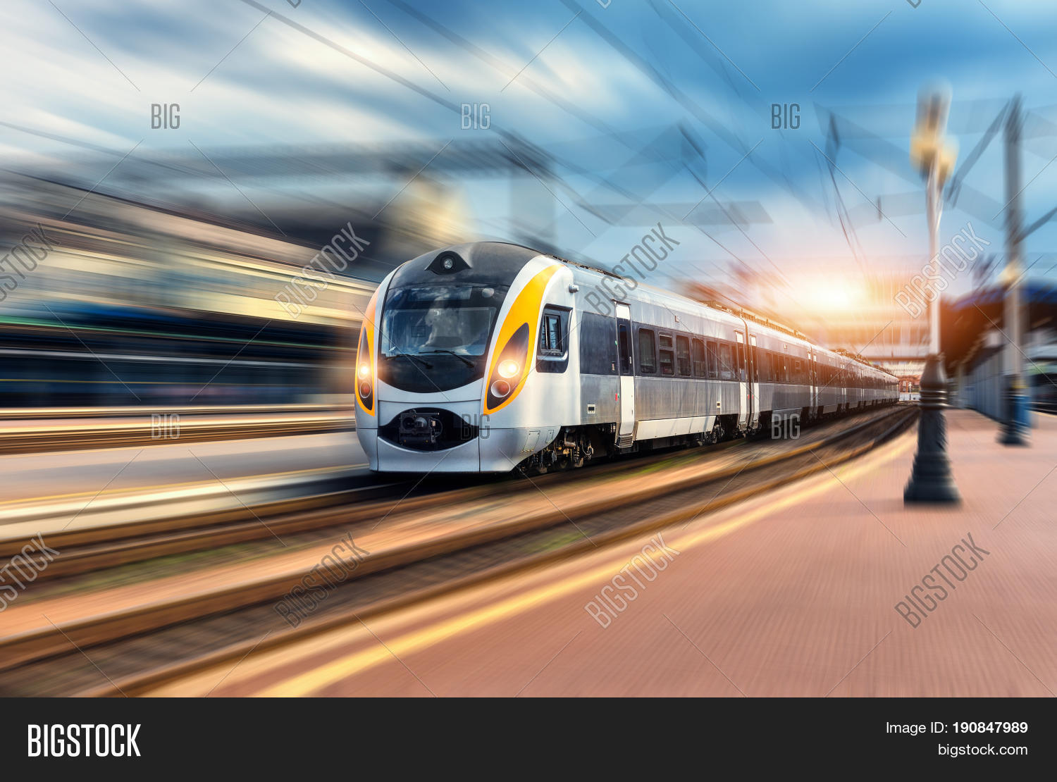 High Speed Train Image & Photo (Free Trial) | Bigstock