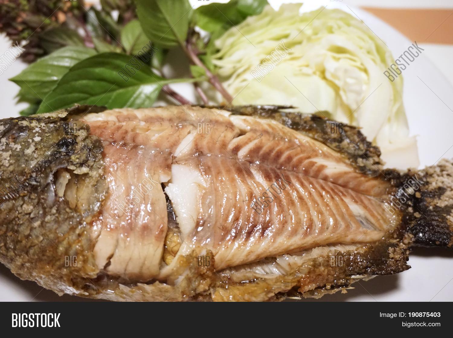 Grilled Fish Salt Thai Image & Photo (Free Trial) | Bigstock