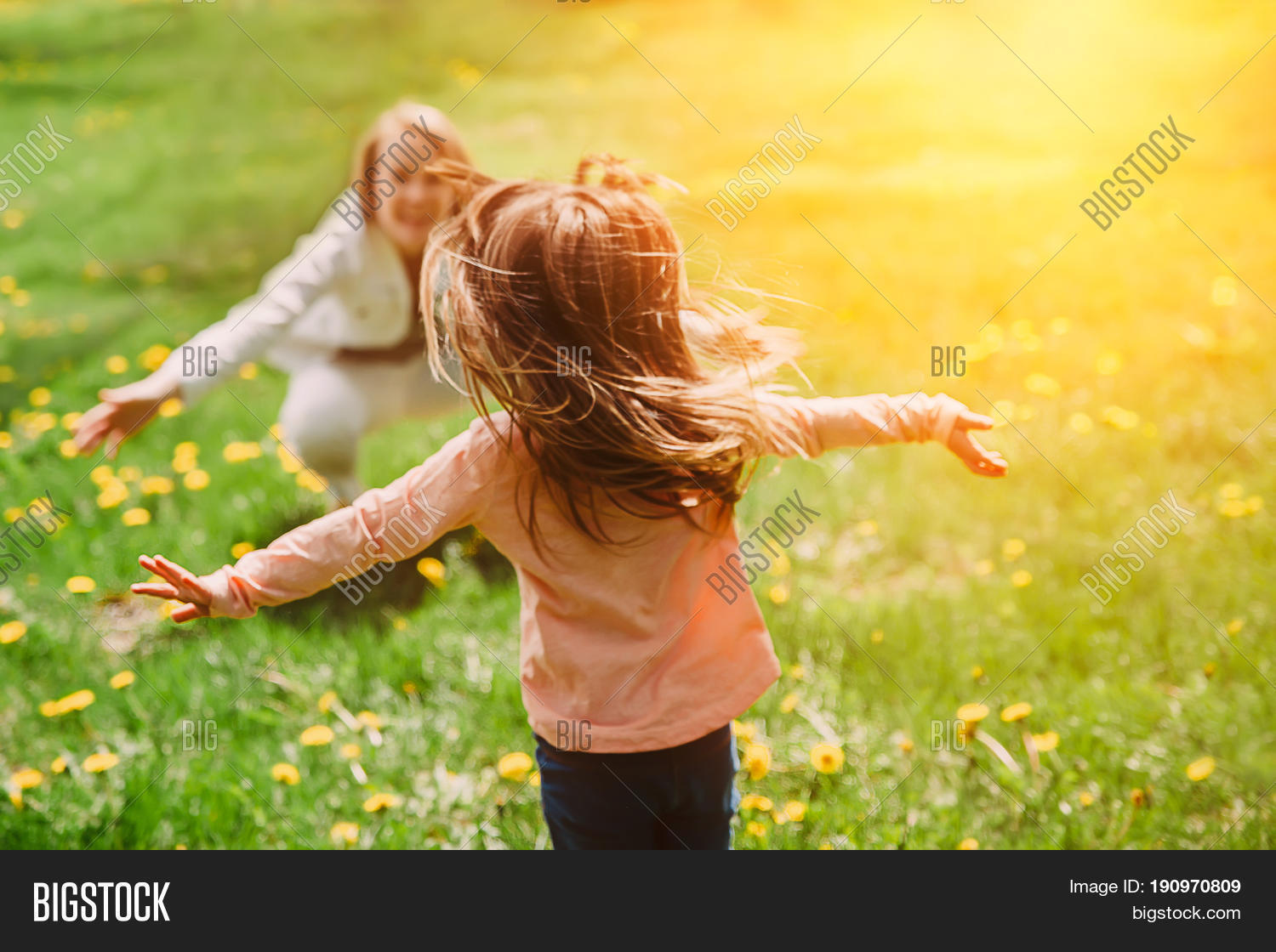 Child Running Into Image & Photo (Free Trial) | Bigstock