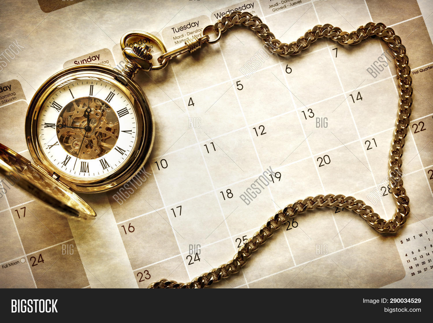 Time Management, Gold Image & Photo (Free Trial) | Bigstock