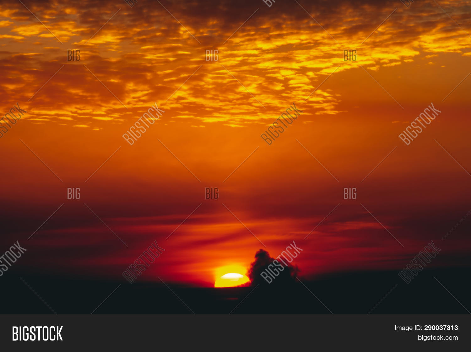 Sunny Shine On Clouds Image & Photo (Free Trial) | Bigstock