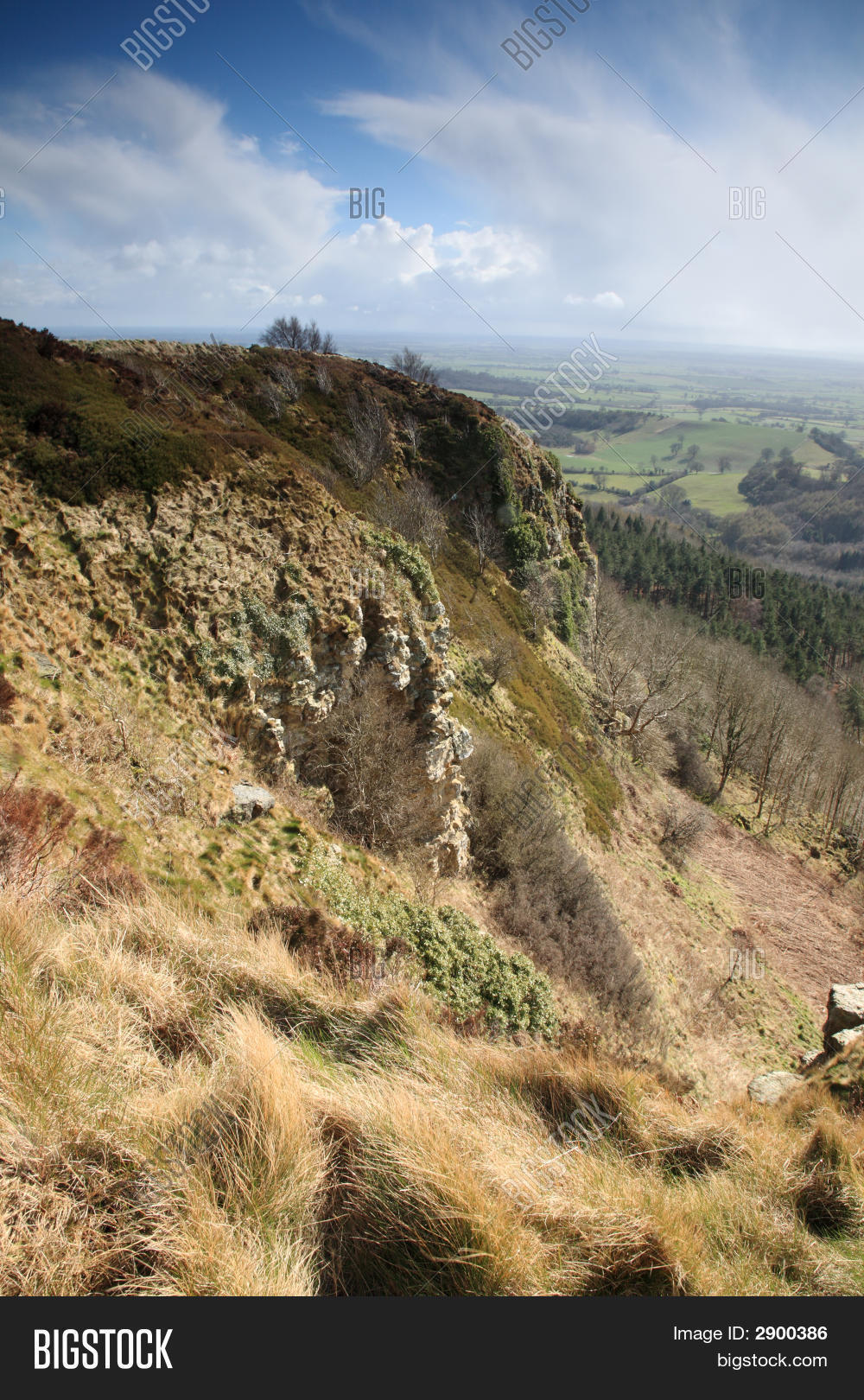 Sutton Bank Blue Sky Image & Photo (Free Trial) | Bigstock
