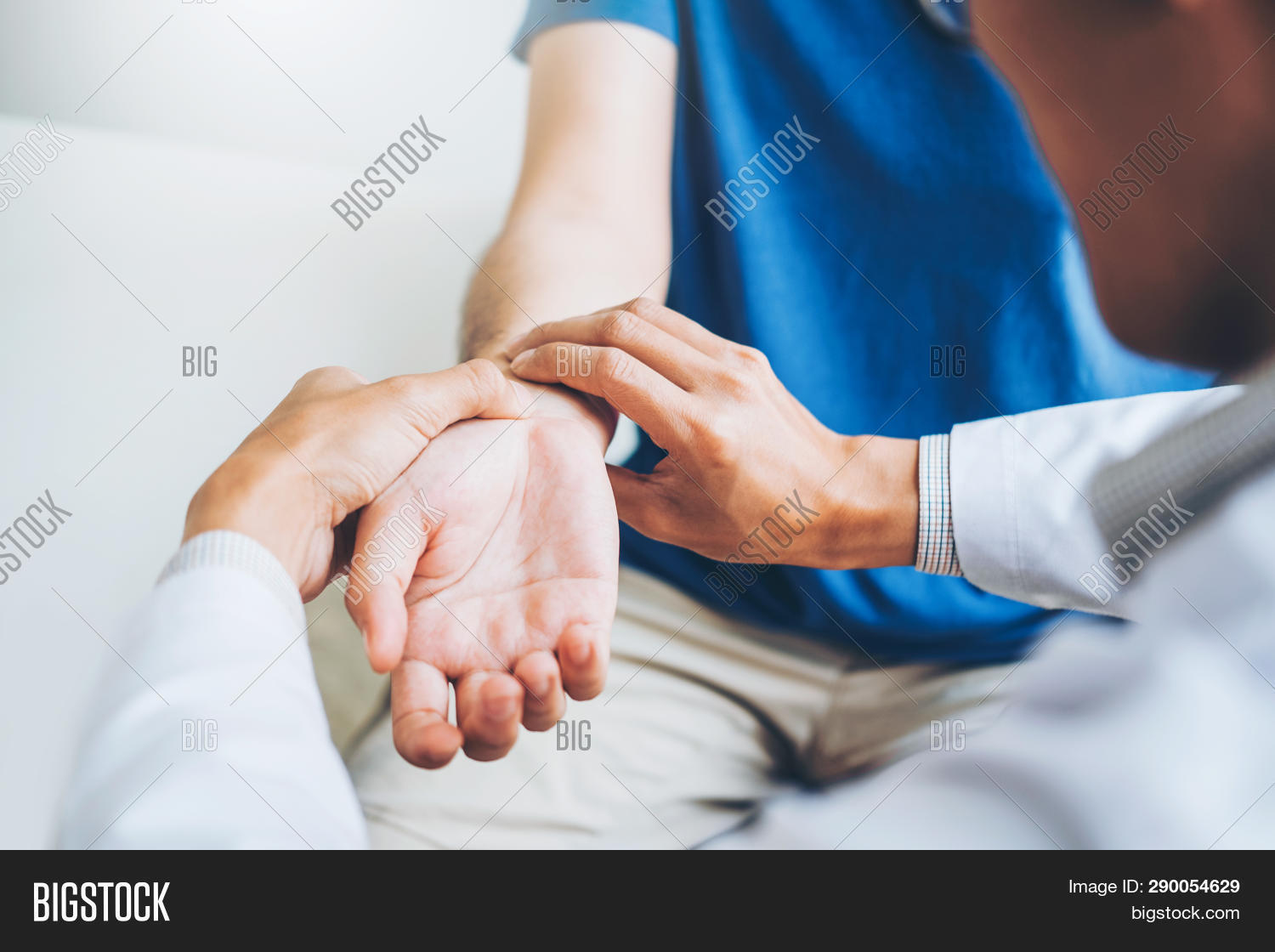 Doctor Checking Pulse Image & Photo (Free Trial) | Bigstock