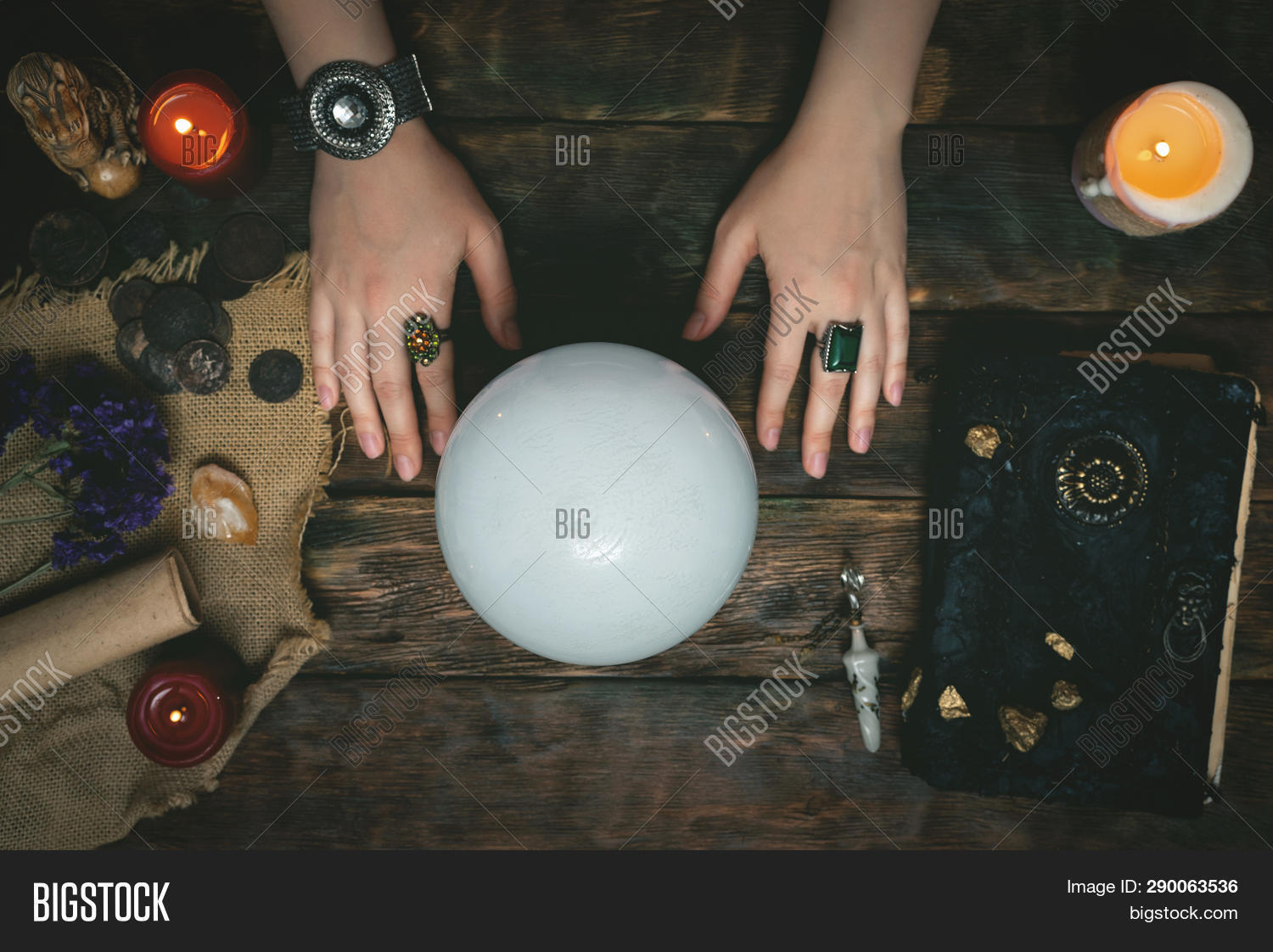 Future Teller Crystal Image & Photo (Free Trial) | Bigstock