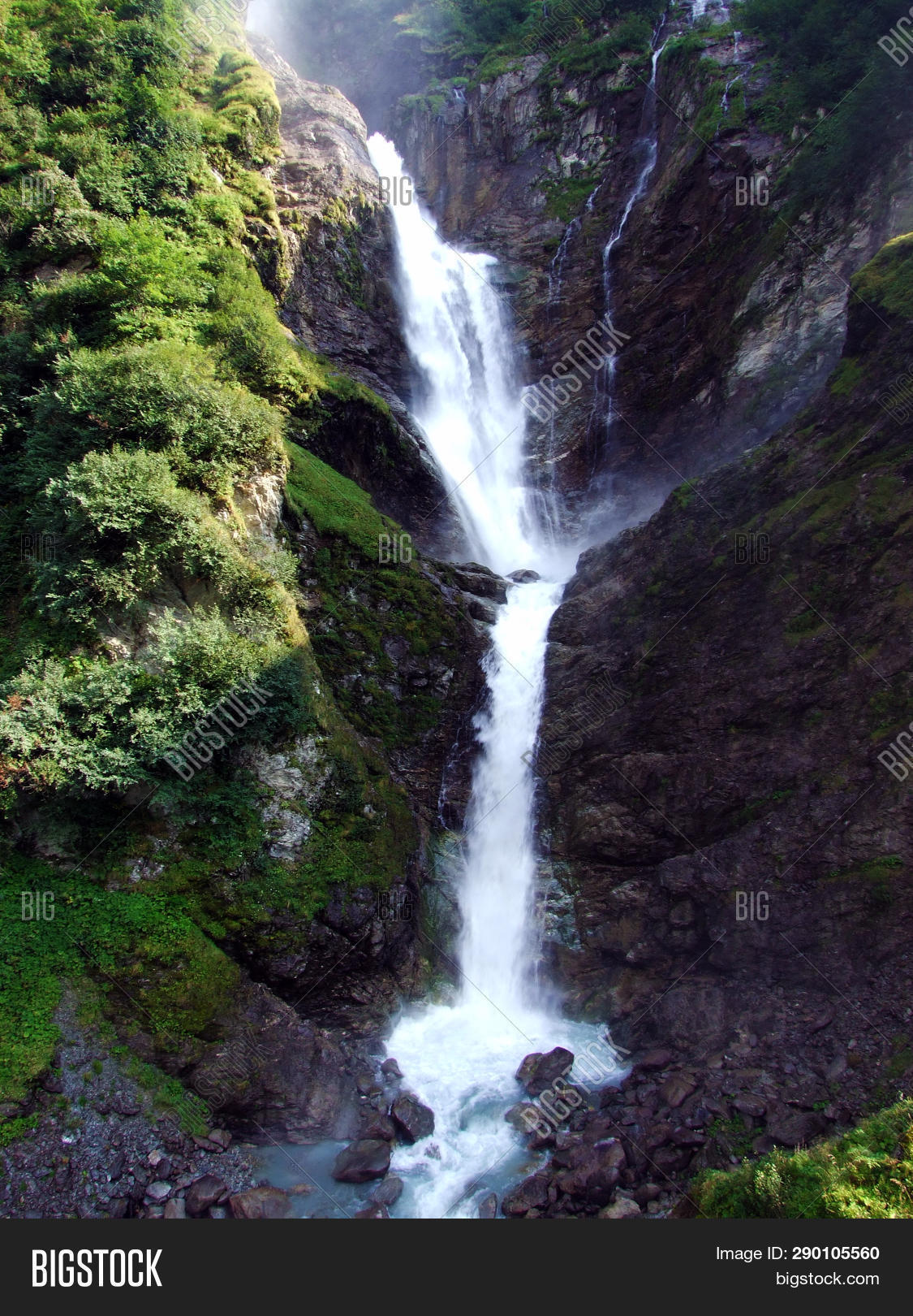 Waterfall Stauber Image & Photo (Free Trial) | Bigstock
