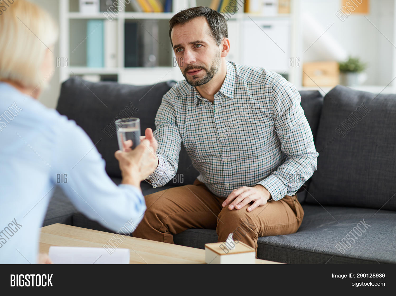 Young Troubled Man Image & Photo (Free Trial) | Bigstock