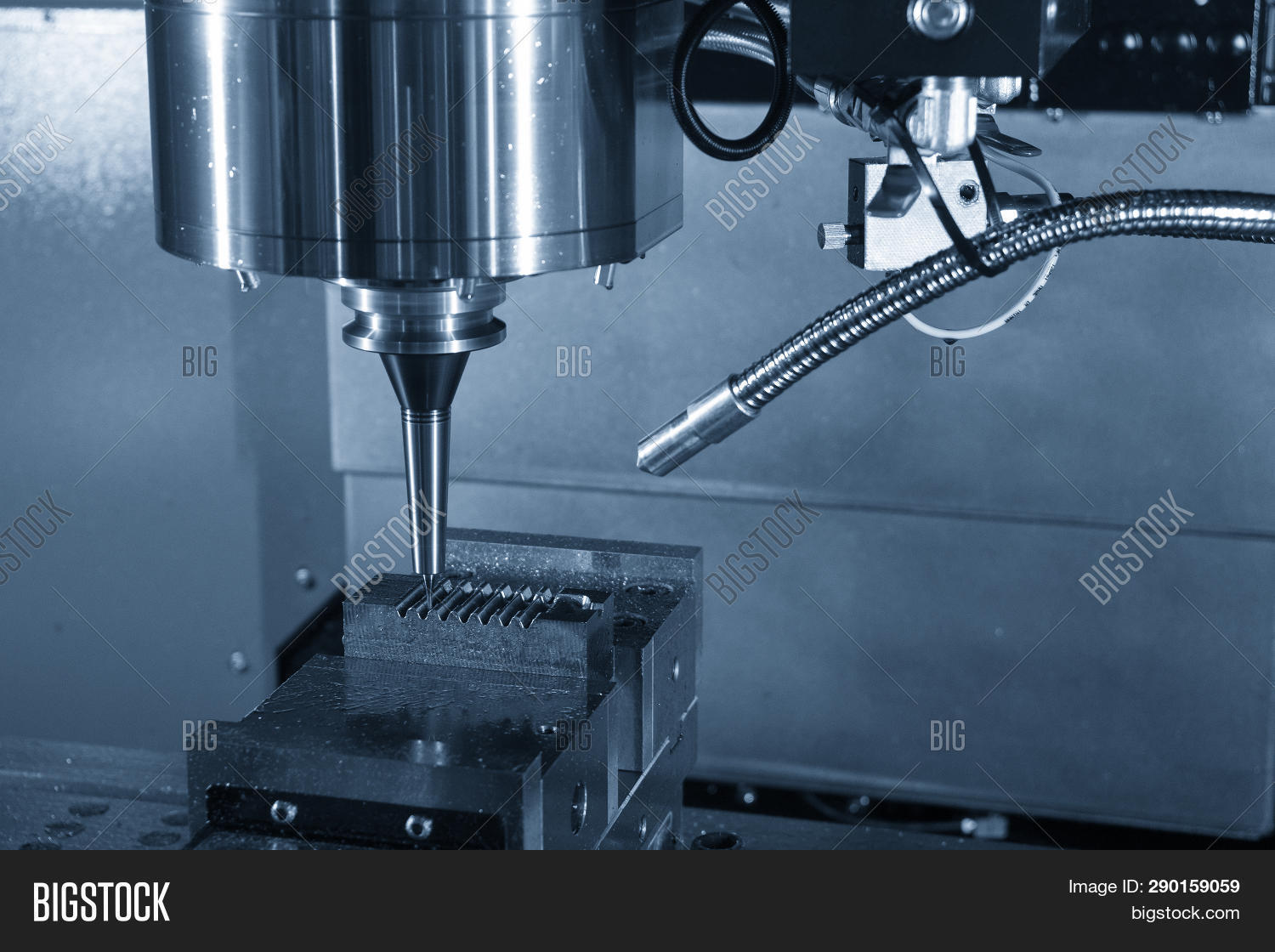 Cnc Milling Machine Image & Photo (Free Trial) | Bigstock