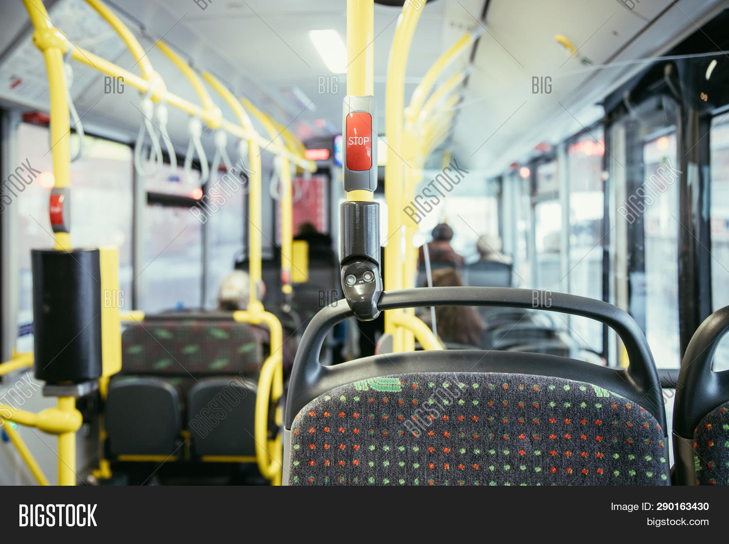 Stop Button Bus, Image & Photo (Free Trial) | Bigstock
